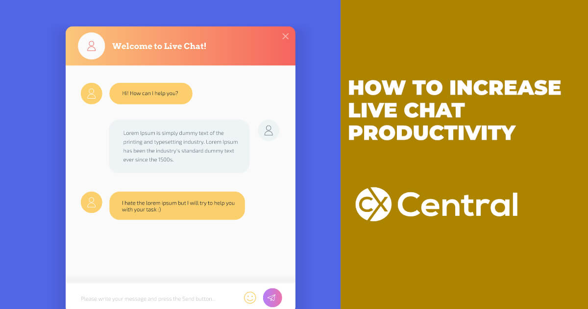 Live Chat productivity | 8 Tips to improve your efficiency