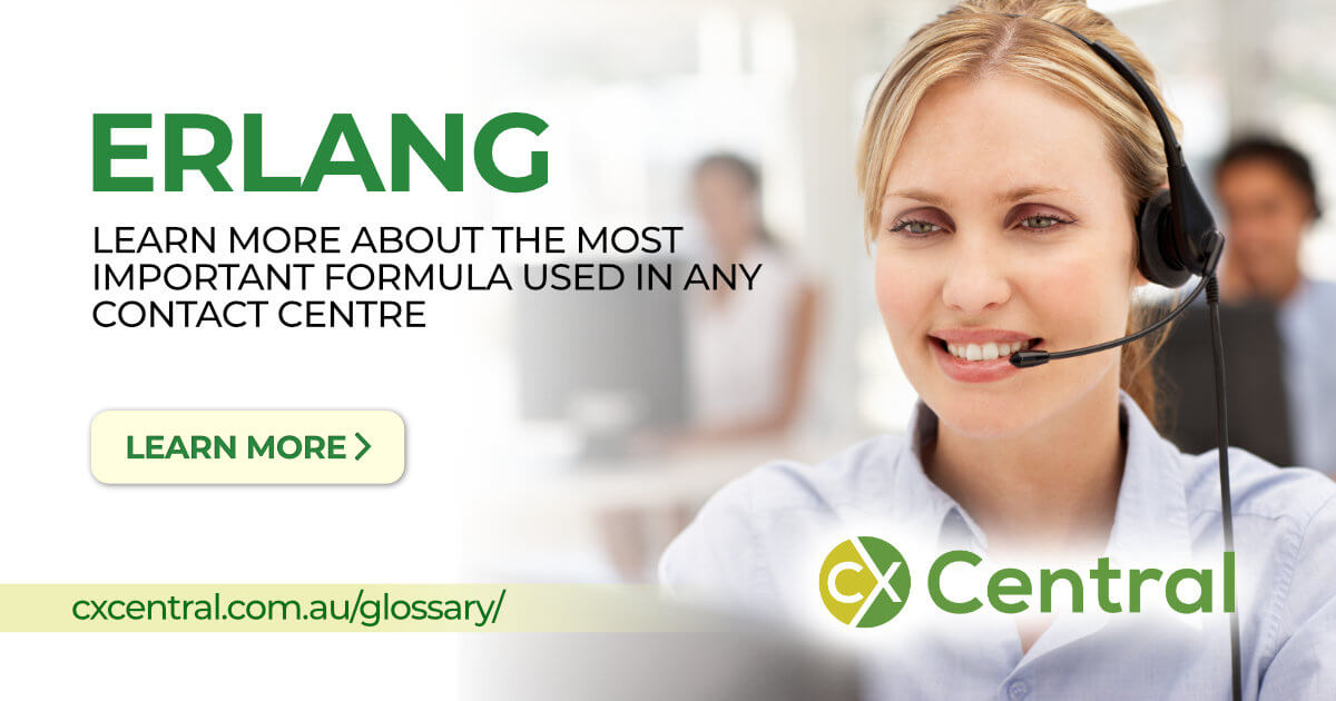 What are Erlang Formulas and how do they help call centres?